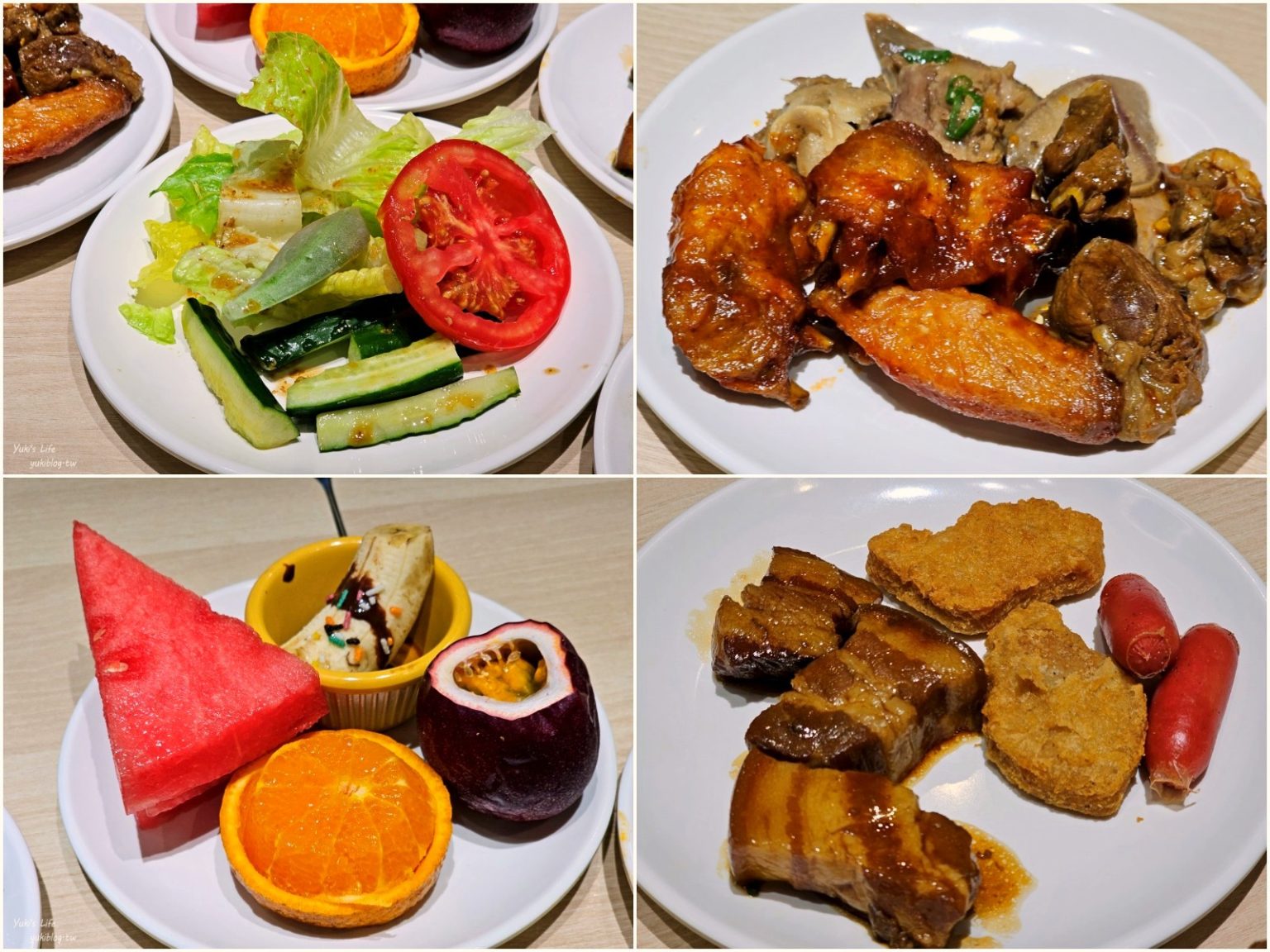 林口美食│我家牛排林口A9店│360元起自助吧吃到飽！CP值超高附菜單 - Yuki's Life